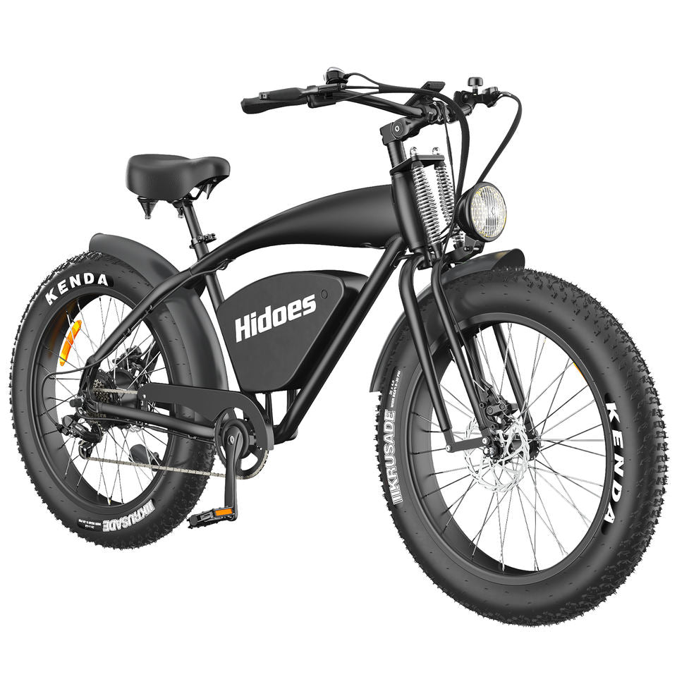 Hidoes B3 750W Electric Mountain Bike 26 Inch Fat Wheel 48V 18.2Ah ...