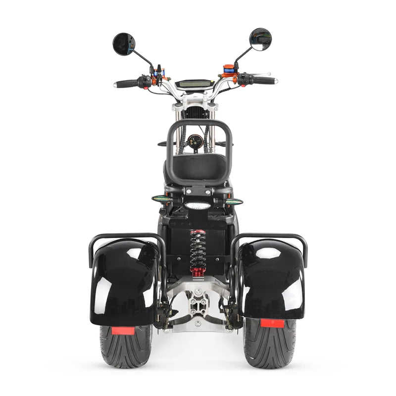 CP-7 4000W Motor 60V Double 20Ah Battery 3-Wheel Tricycle Citycoco ...